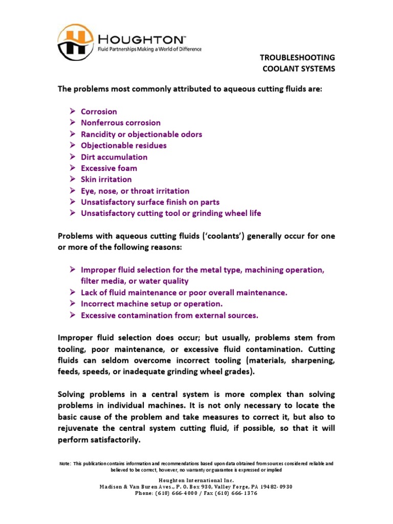 Troubleshooting Guide | PDF | Rust | Machining