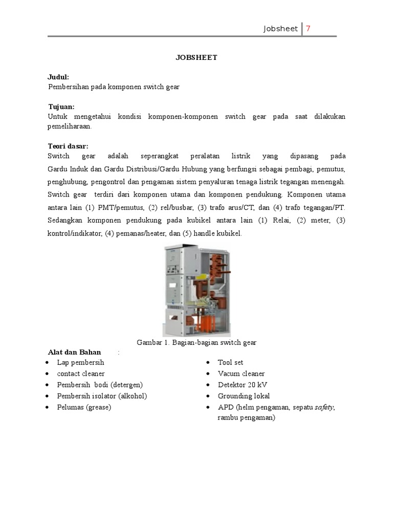 Jobsheet | PDF | Teknologi & Rekayasa