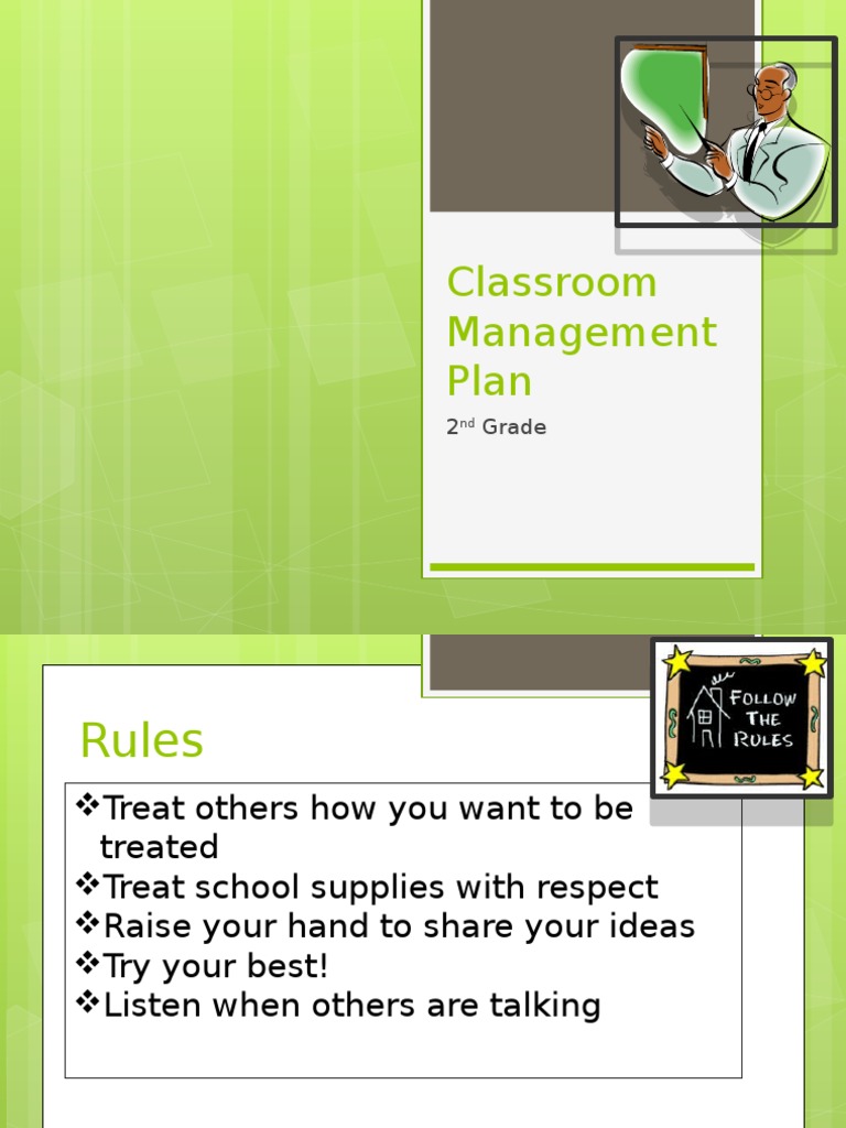 Classroom Management Plan: 2 Grade | PDF | Career & Growth | Language ...