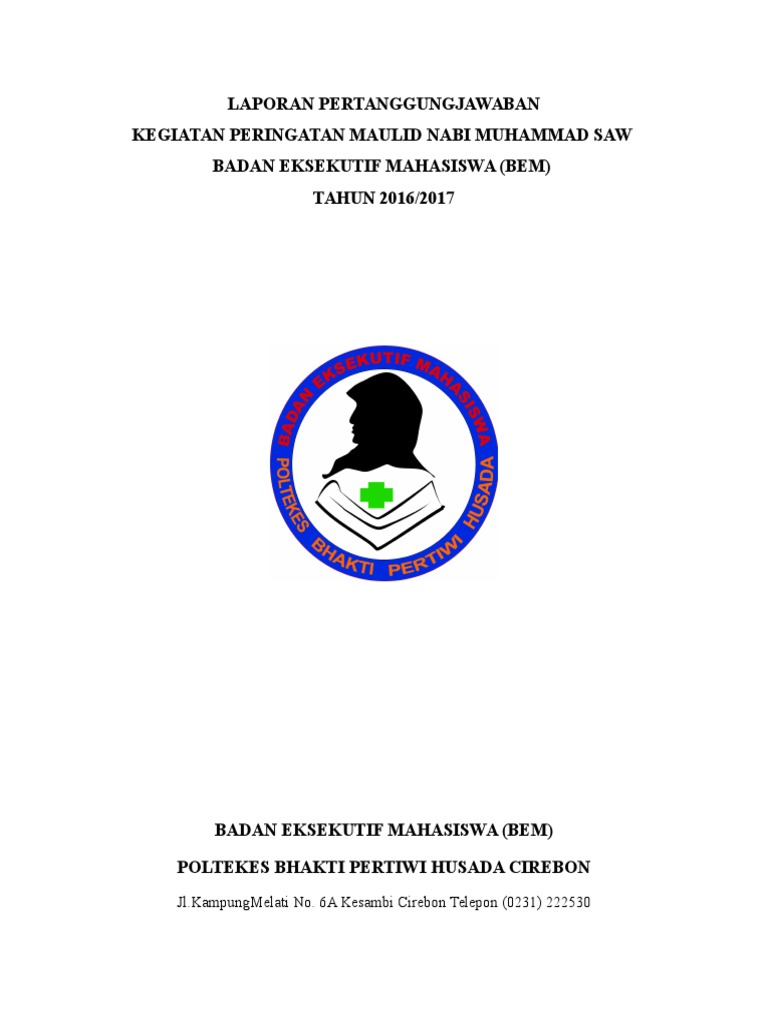 Cover LPJ | PDF | Bisnis