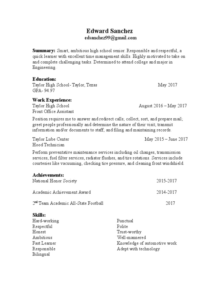 CRP Resume No Ref | PDF