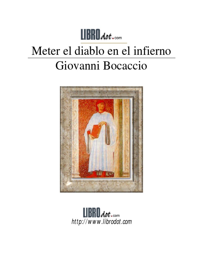 Meter El Diablo en El Infierno - Boccaccio, Giovanni | PDF