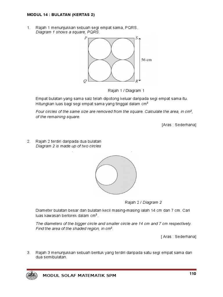 Modul 14 Bulatan k2 | PDF