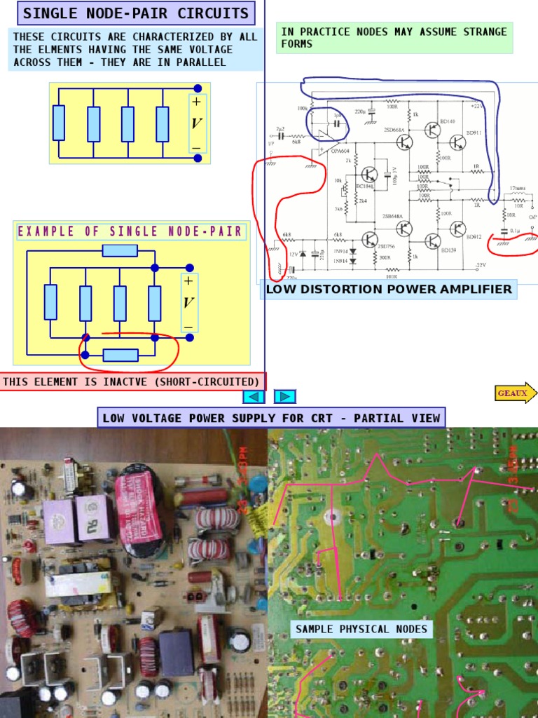 Example Of Single Node Pair Pdf Electrical Network Series And Parallel Circuits 