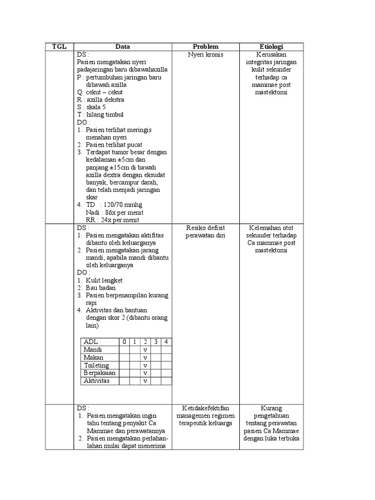 Contoh Analisa Data | PDF