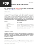Potato Lab Report | PDF | Osmosis | Chemical Substances