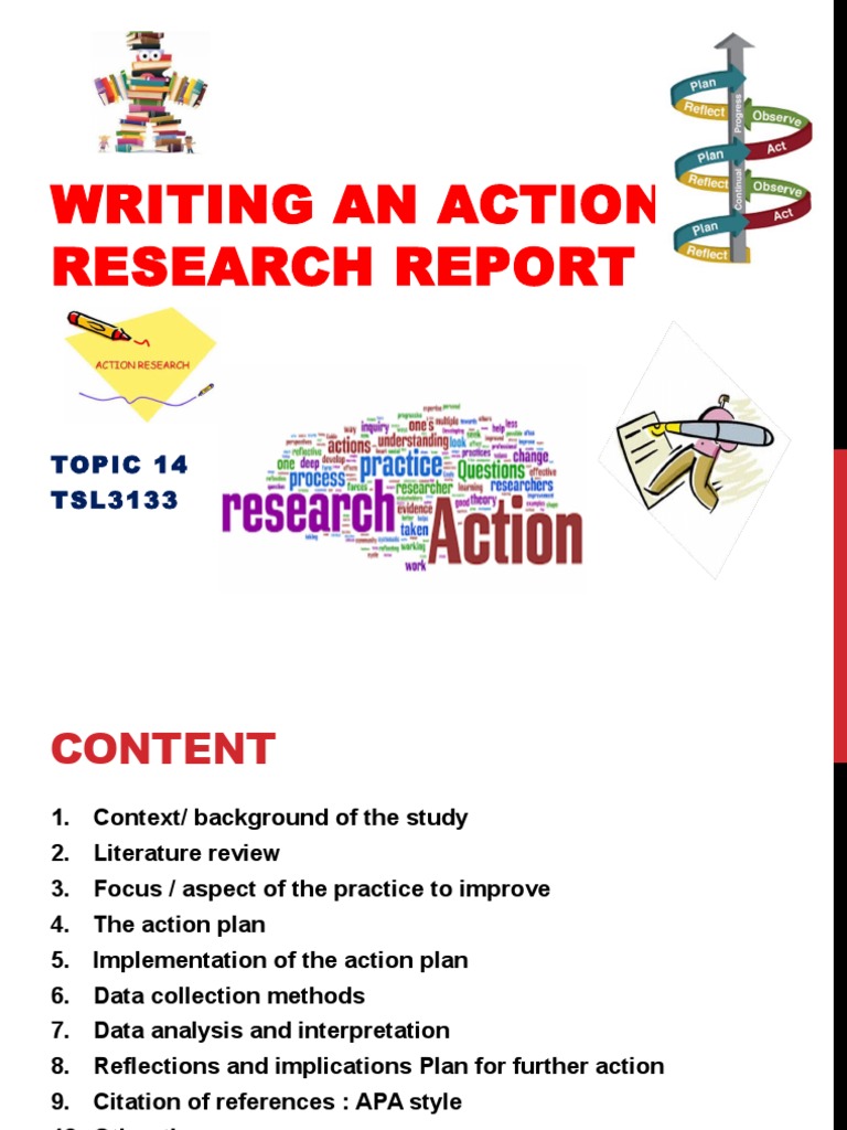 Sample Action Research Report Pdf