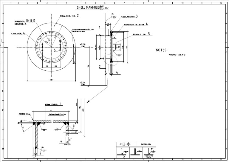 Shell Manhole (API650) | PDF