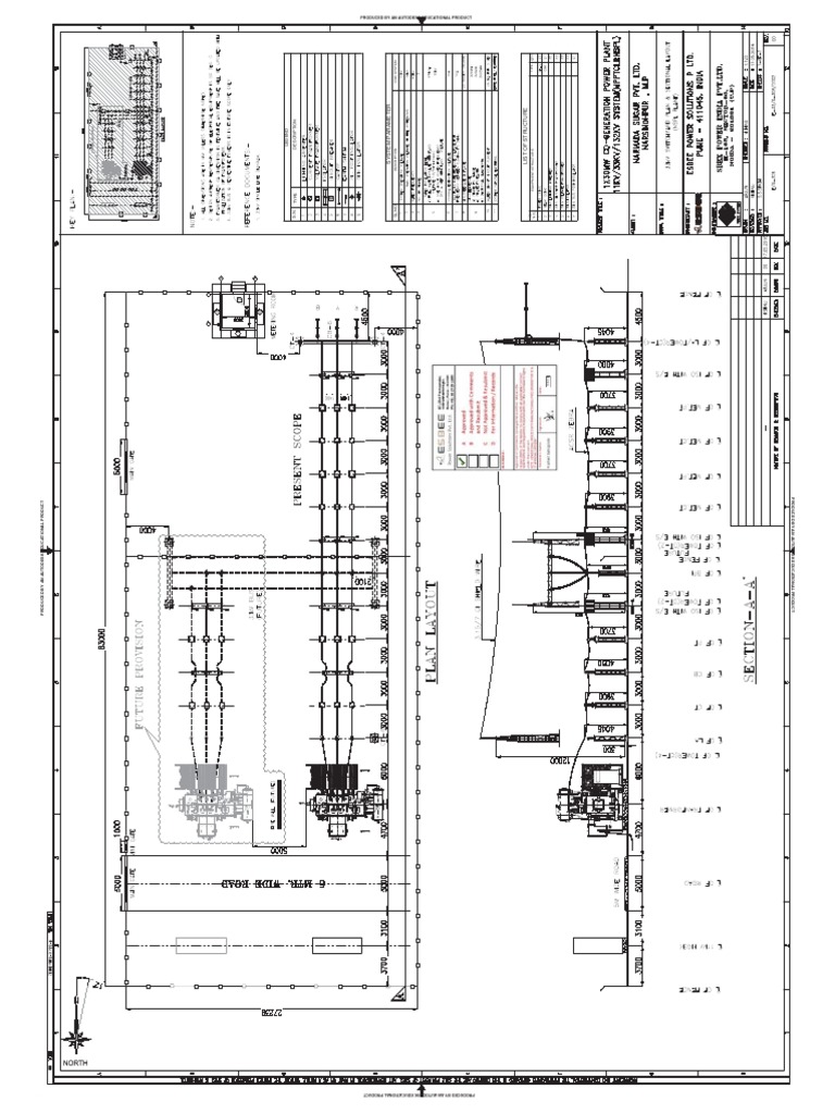 E-33X-308-D002 Switchyard Plan & Sectional Layout Rev.-00-18.05.2016 ...