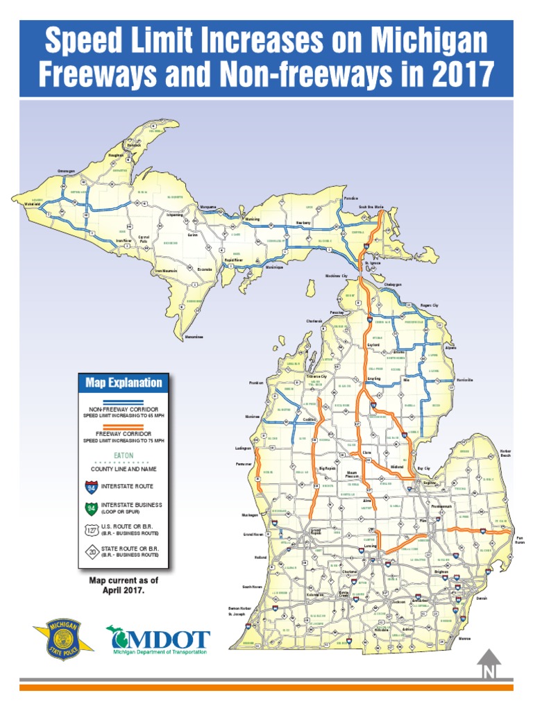 Speed Limit Map | Download Free PDF | Transport