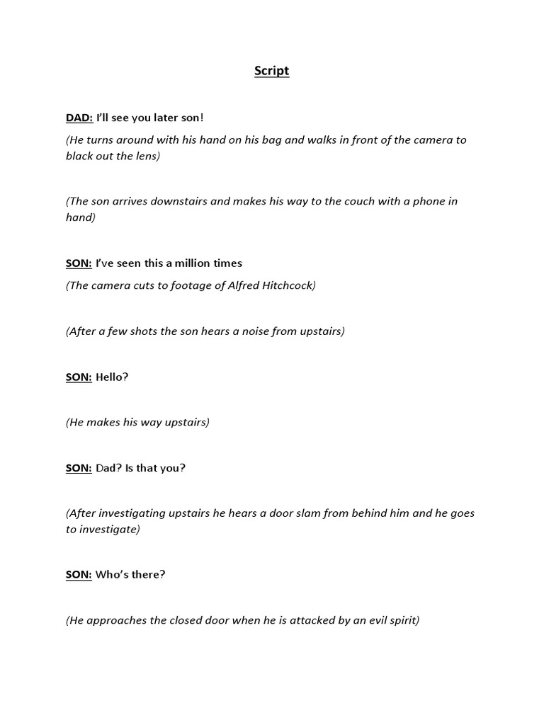 Script | PDF | Mystery, Thriller & Crime Fiction | Young Adult