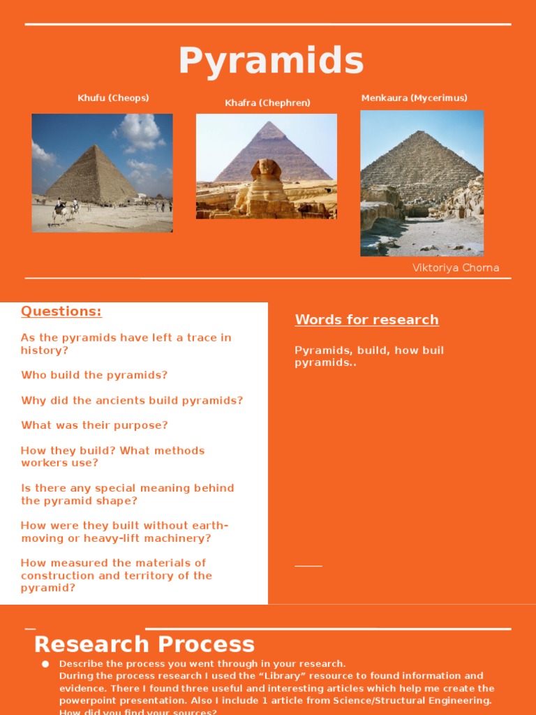 Pyramids | PDF | Pyramid | Egyptian Pyramids