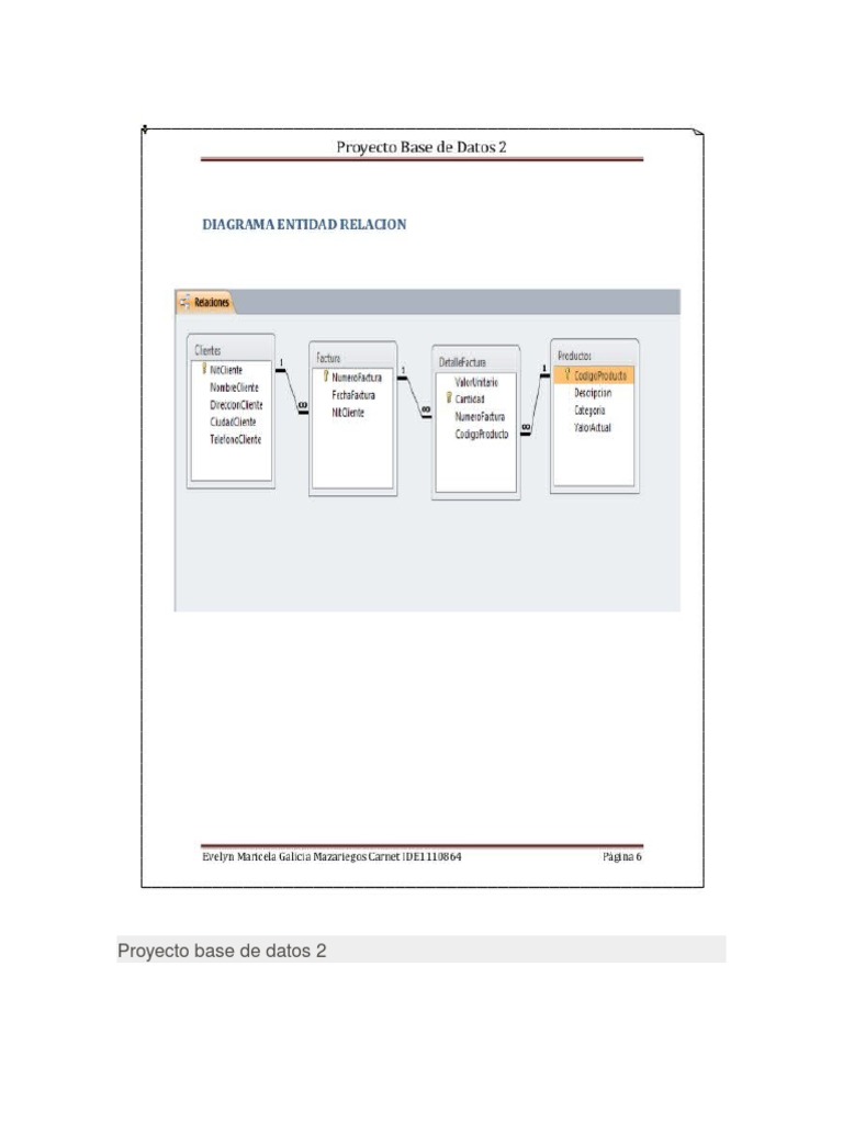 Proyecto Base de Datos 2 | PDF