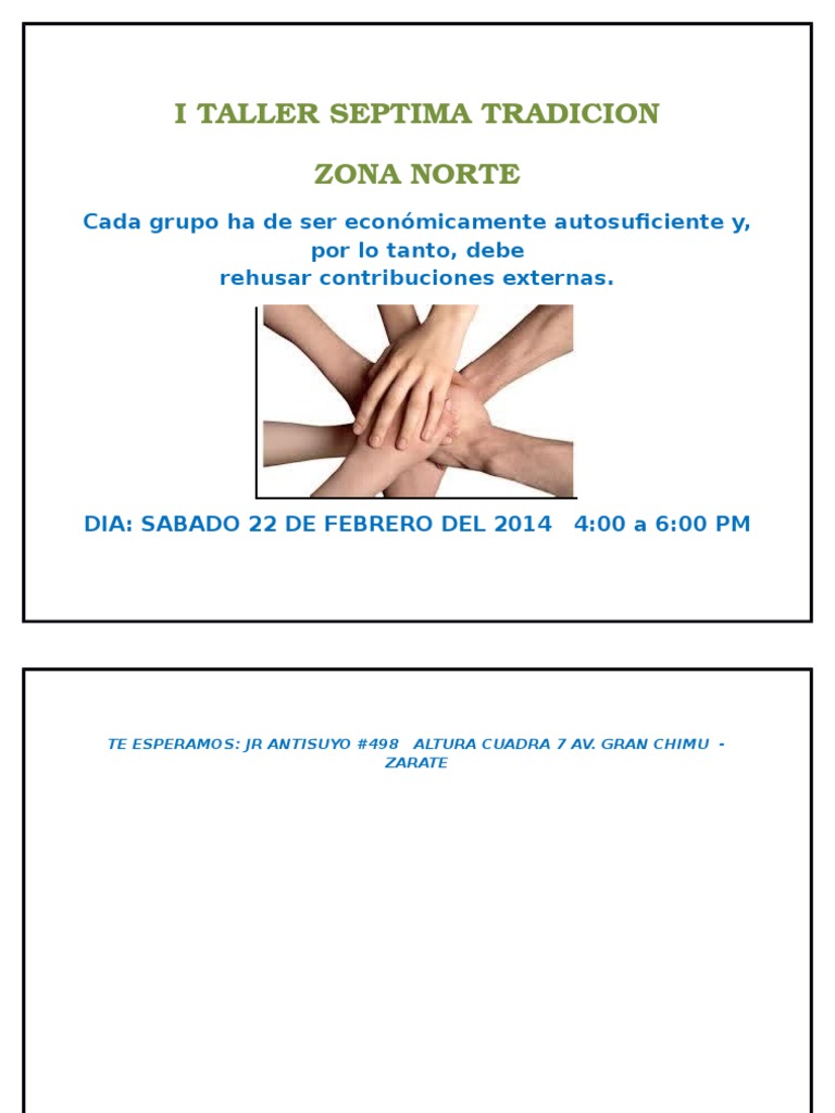 I Taller Septima Tradicion | PDF | Cocina, comidas y vino | Salud y ...