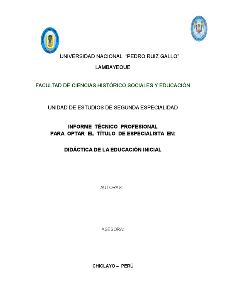 Modelo de Informe Tecnico Profesional (2) Yfgvc6 | PDF
