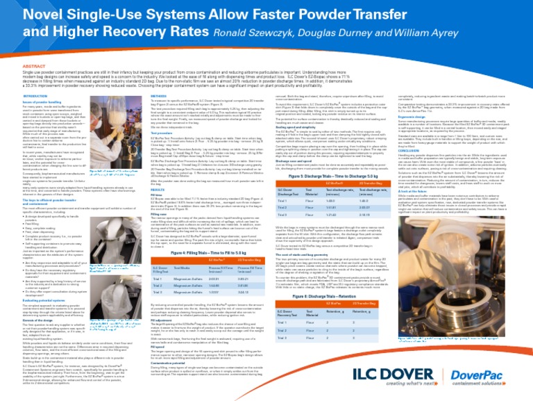 EZ BioPac® | Download Free PDF | Powder (Substance) | Kilogram