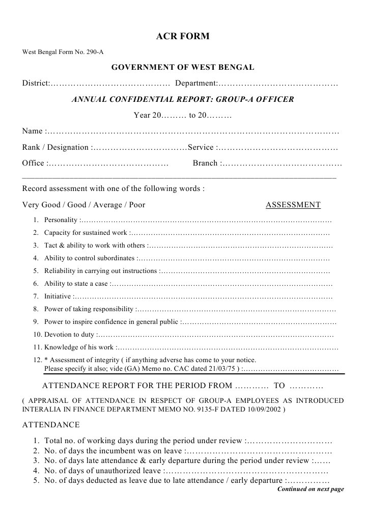 Acr Form GR A | PDF | Government | Business