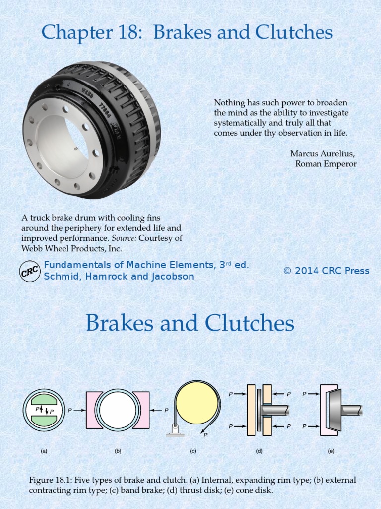FME3 Ch18 | PDF | Brake | Friction
