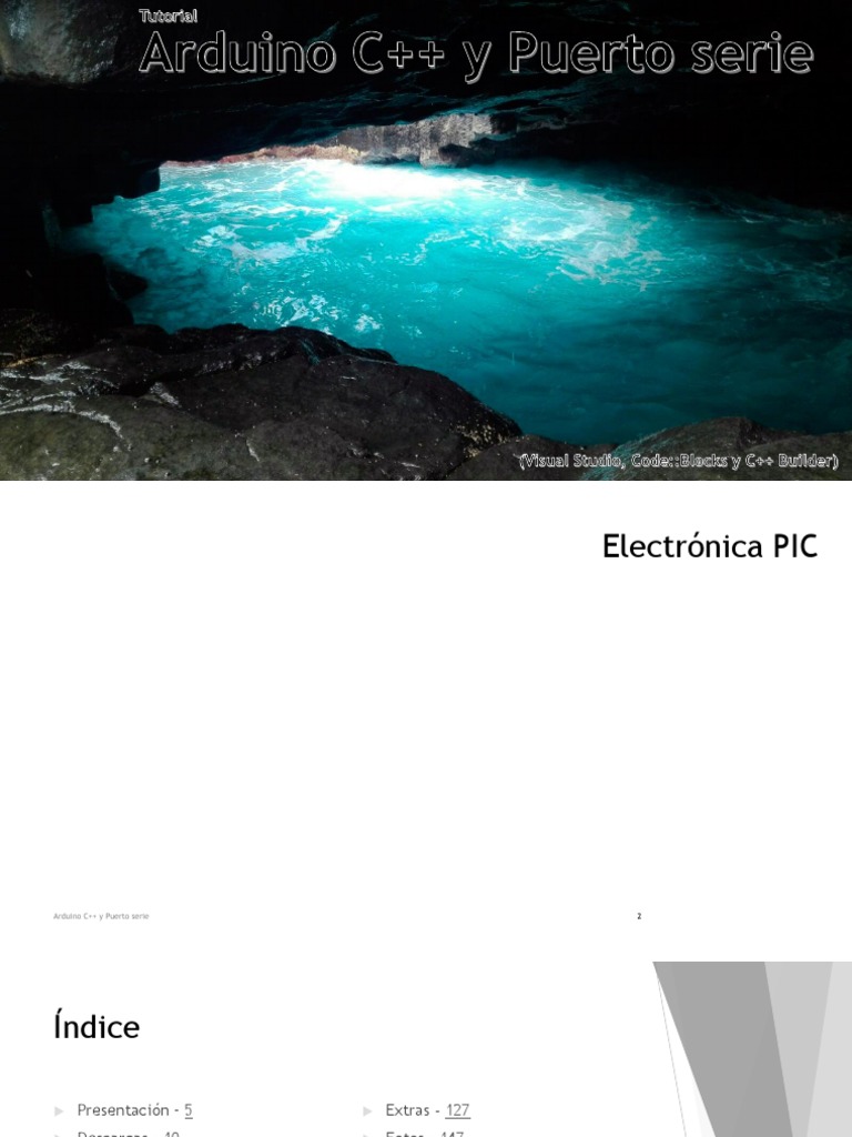 Arduino C++ Puertop Serie v1.01 | PDF | Arduino | Ingeniería de software