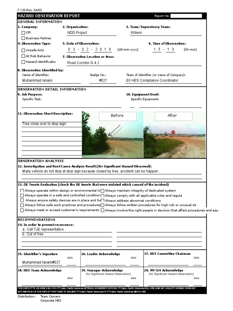 Hazard Identification 3-2-10a | PDF | Risk | Safety