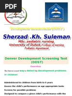 Denver II - Developmental Screening Tool (Lecture Note) | PDF | Human ...