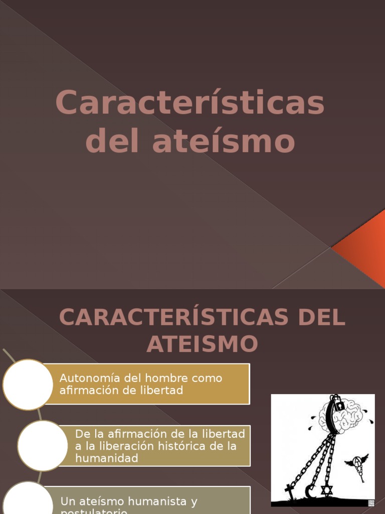 Características Del Ateísmo