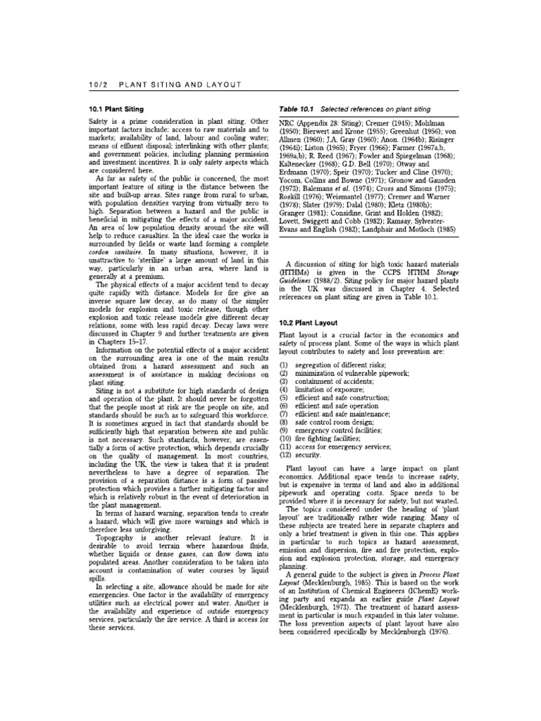 Study Material - Plant Layout | PDF