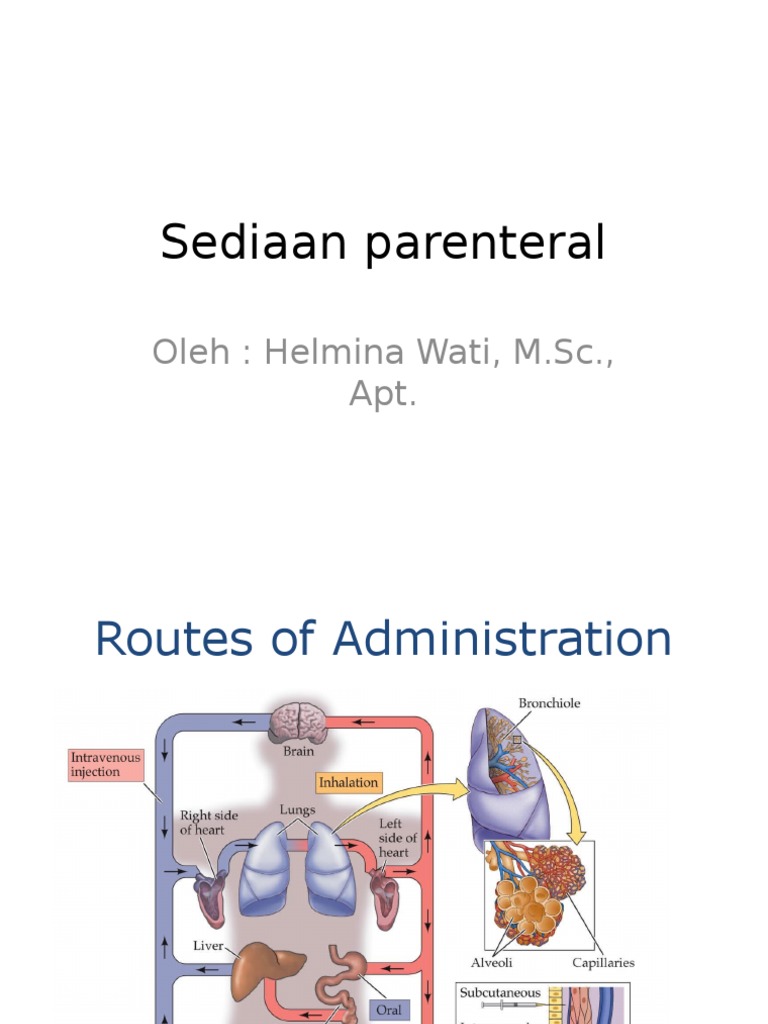 10.sediaan Parenteral | PDF