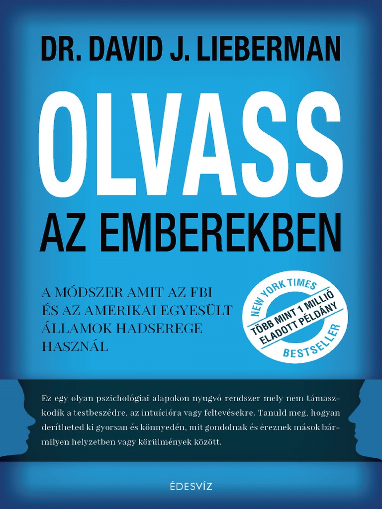 OLVASS AZ EMBEREKBEN - Dr. David J. Lieberman | PDF