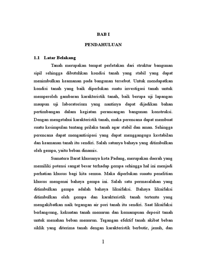 SPT Dan CPT Untuk LIkuifaksi | PDF