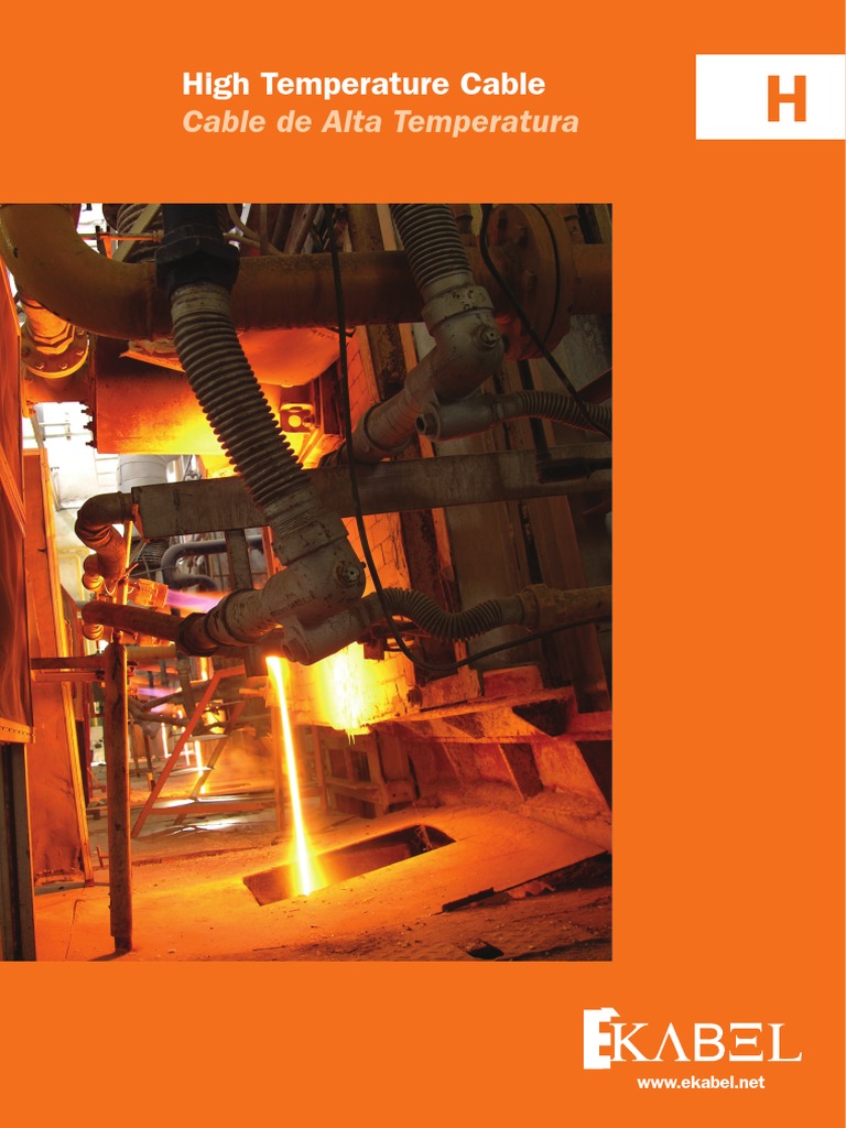 H High Temperature Cable Cable Alta Temperatura | PDF | Conductor ...