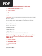 Dental Assistant Practice Exam | PDF | Dentistry | Dentures