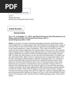 Statement of Purpose For Neuroscience | PDF