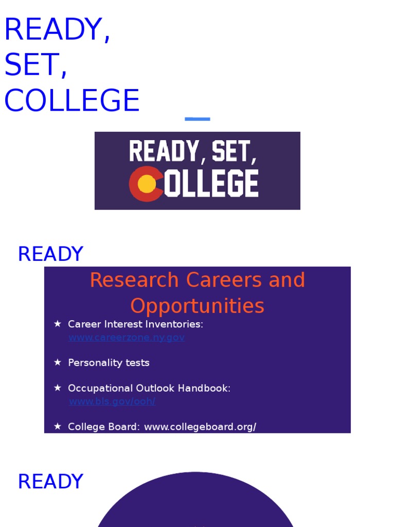 Read Set College | PDF