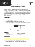 Lab Boyles Law | PDF | Gases | Pressure