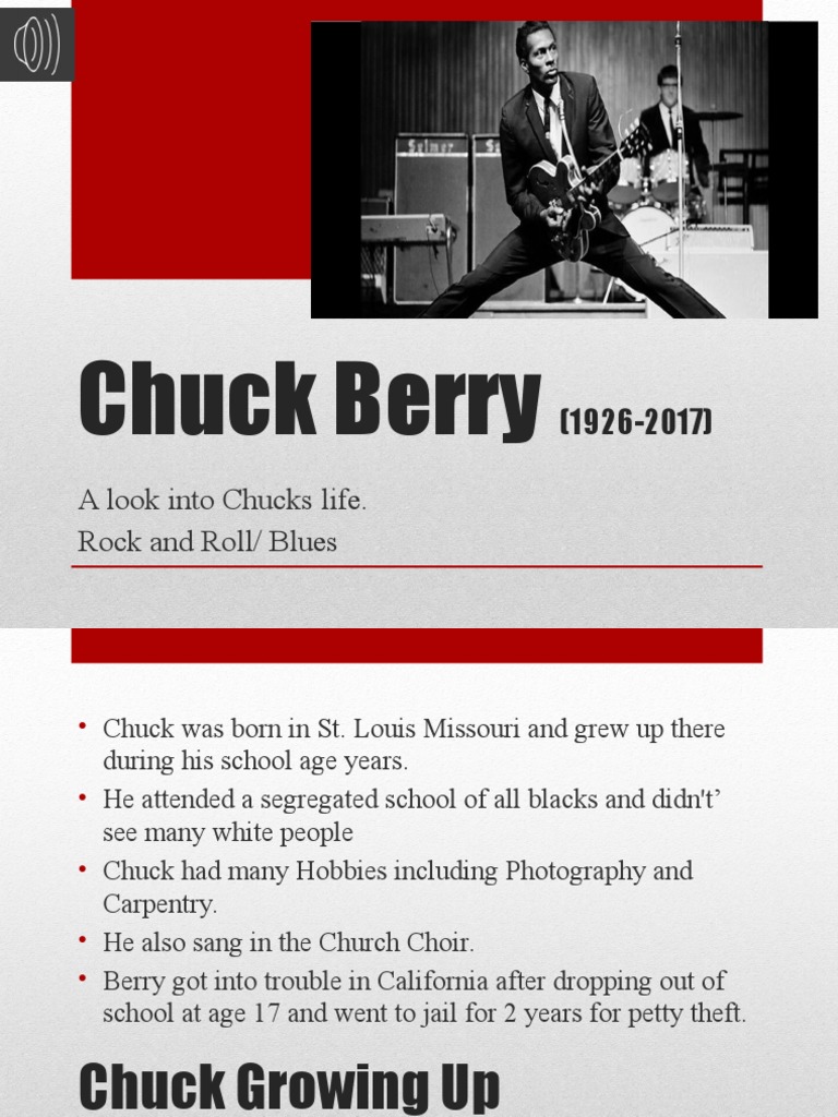 Chuck Berry St Louis Roots And Rise Pdf Recorded Music Rock Music