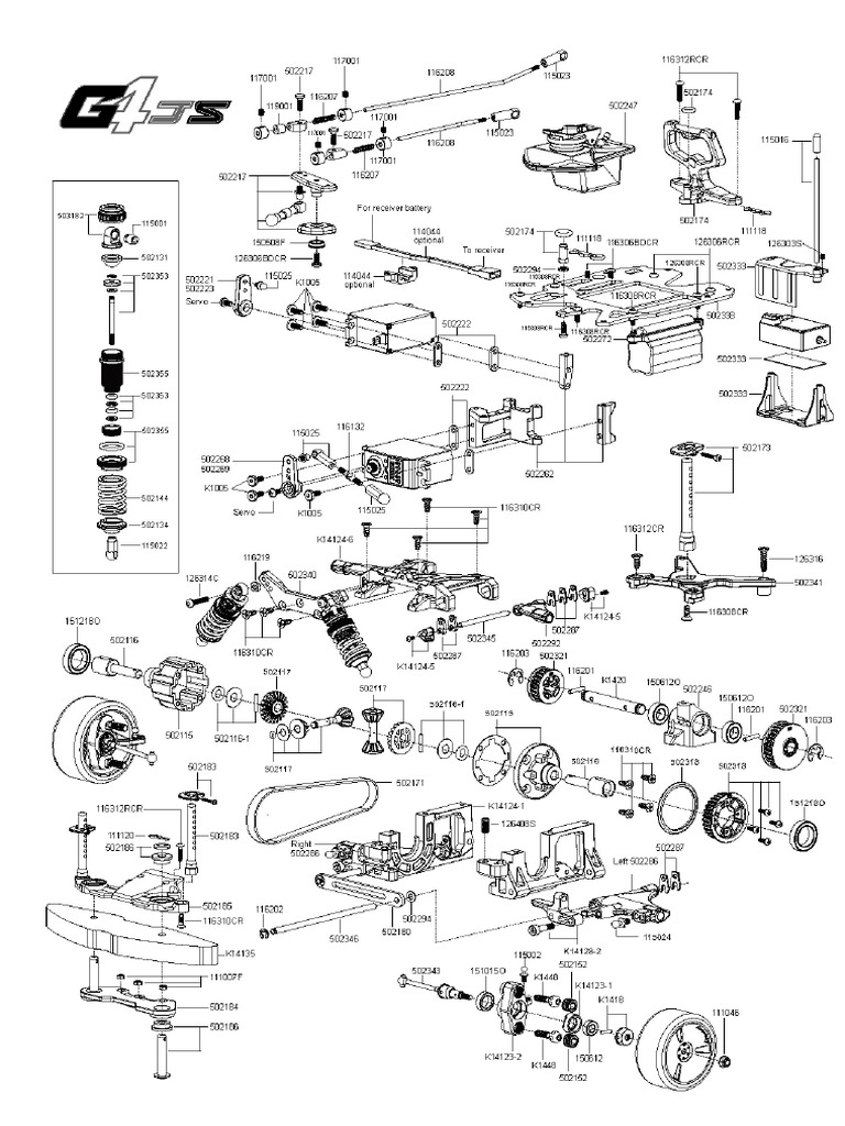 Exploded View Team Magic g4js | PDF