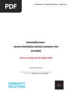 VI SPDAT V3 Single Adults Fillable | PDF | Violence | Homelessness