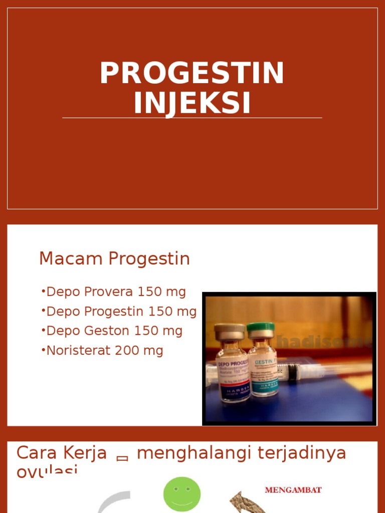 LO Progestin Injeksi | PDF