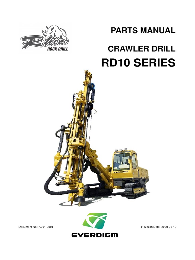 Rd10 Partes Drill EVERDIGM | PDF | Valve | Screw