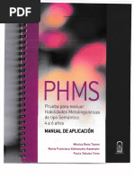 Manual de Aplicacion PHMS PDF | PDF