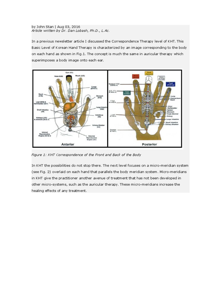KHT Korean Hand Therapy | Acupuncture | Holography