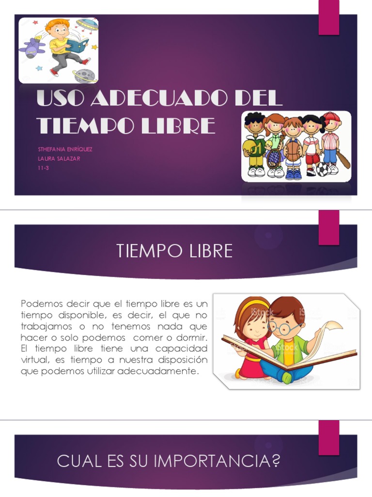 La Importancia de Nuestro Tiempo Libre | PDF | Ejercicio físico | Sicología