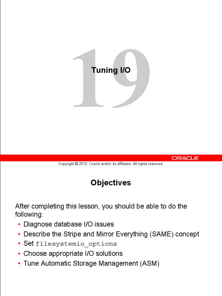 Oracle Tuning Part 3 Pdf Oracle Database File System