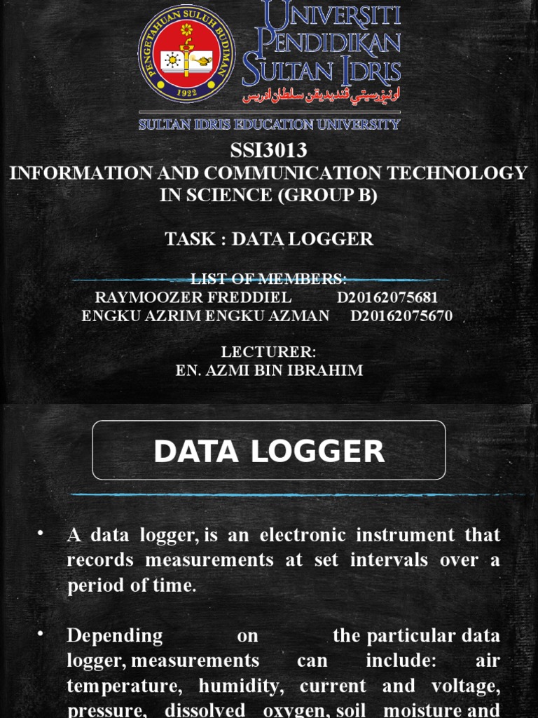 Information and Communication Technology in Science (Group B) Task ...