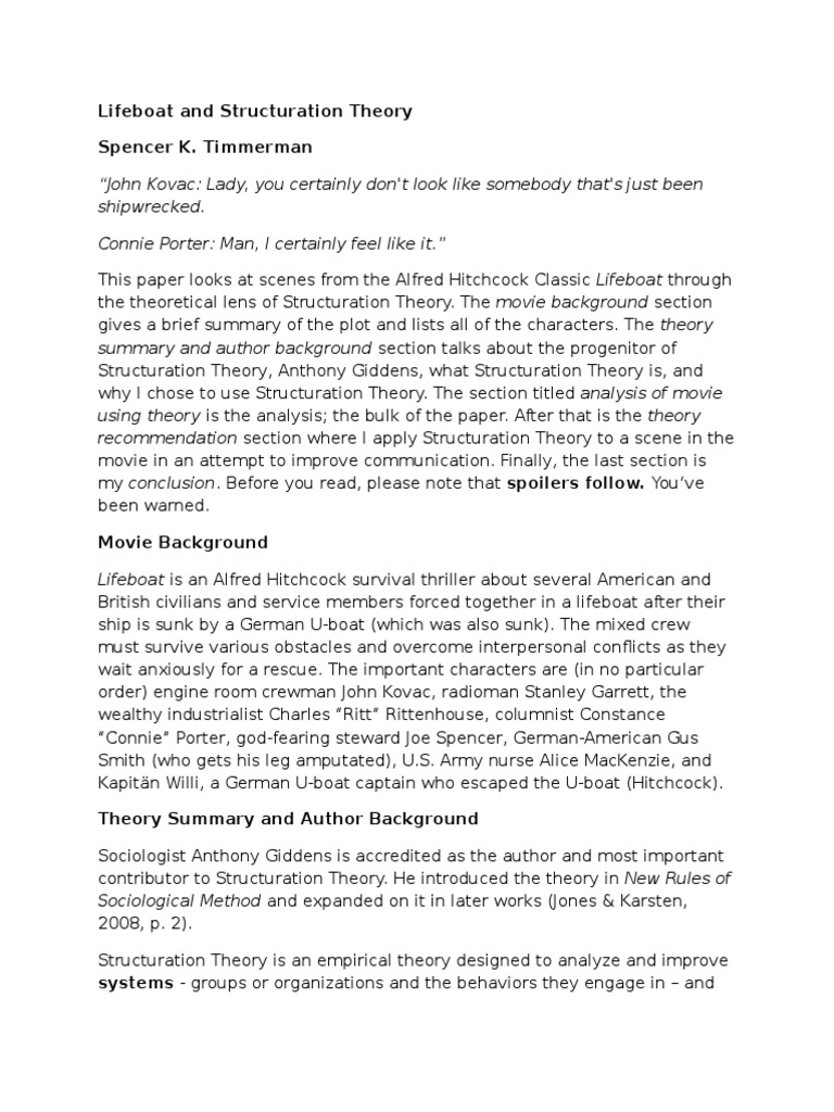 Comm 2050 Lifeboat | PDF | Science | Philosophical Science