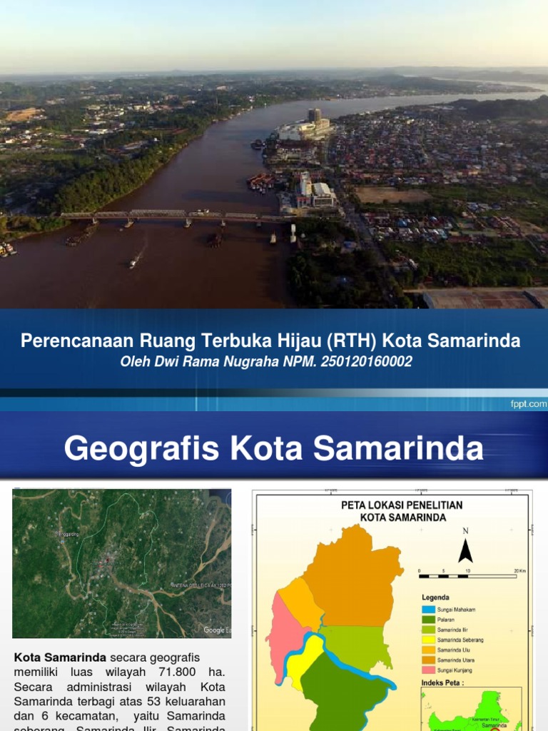 Rencana Ruang Terbuka Hijau Samarinda | PDF