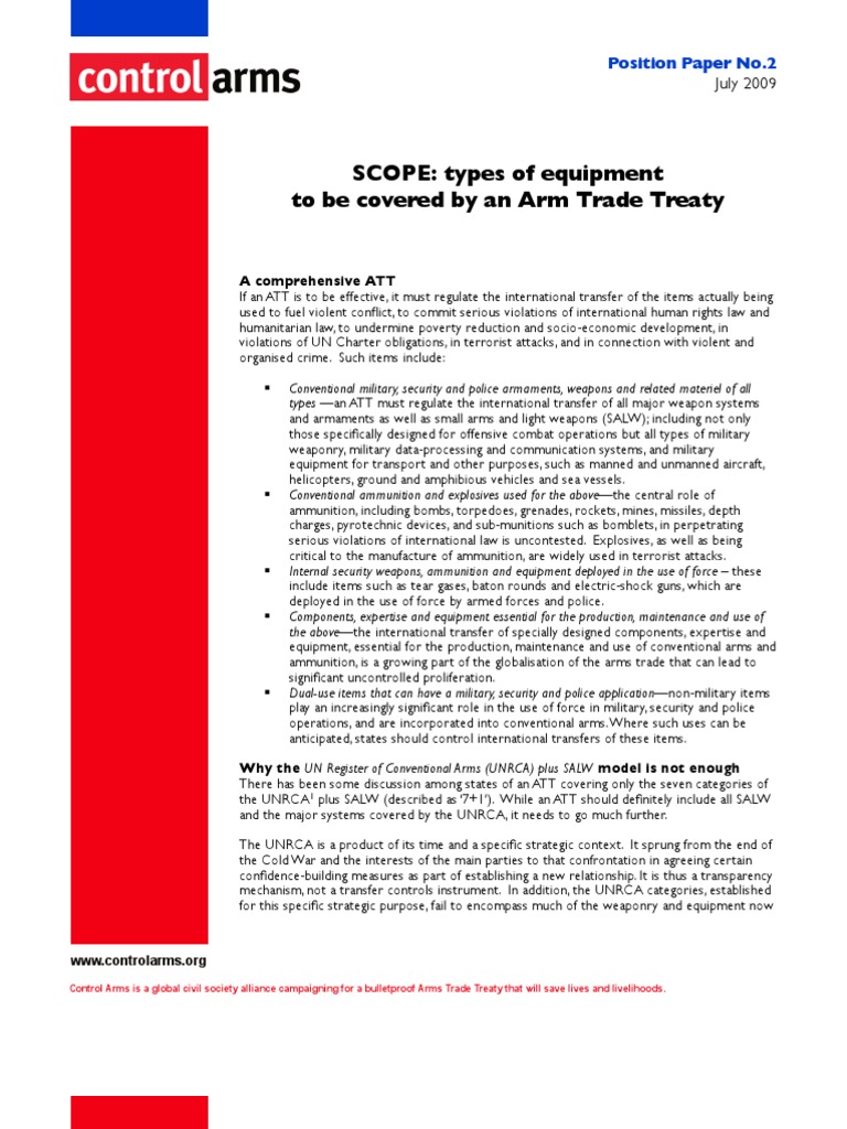 Scope Types of Weapons - English | PDF | Military Aircraft | Ammunition