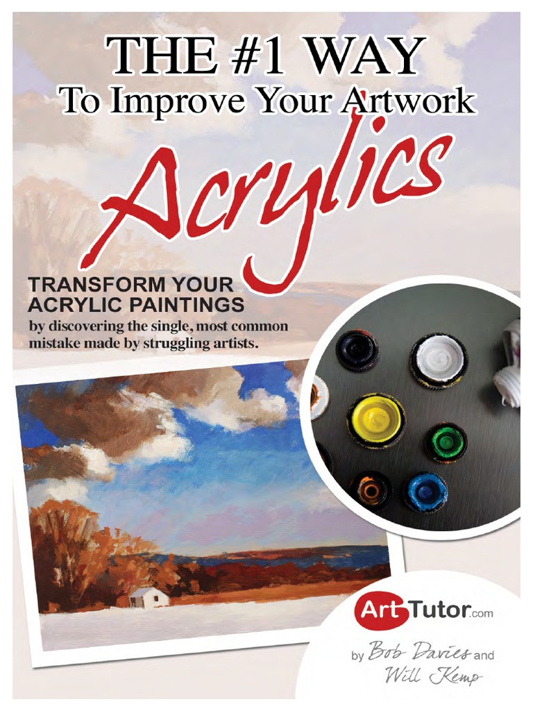 Number 1 Way To Improve Your Artwork Acrylics Ed PDF | PDF | Drawing ...
