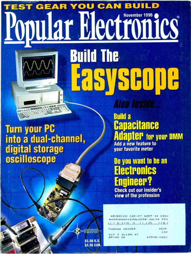 Pe 1996 11 | PDF | Direct Current | Personal Computers
